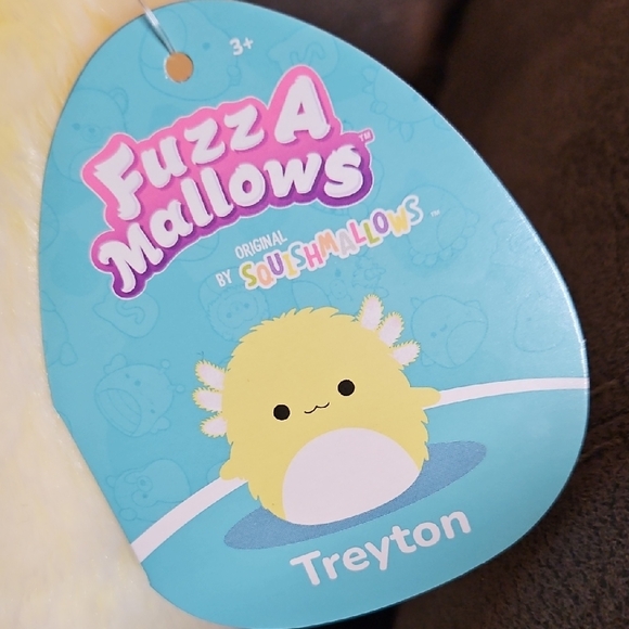 Toys | 12 Treyton The Axolotl Fuzzamallow Squishmallow 224 | Poshmark